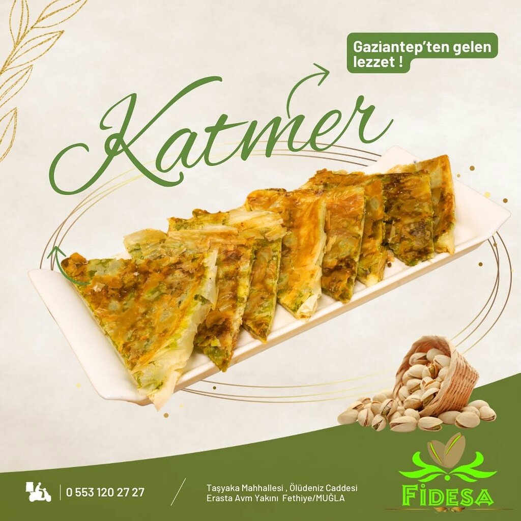Pastacılık üretimi Fidesa Künefe & Baklava, Fethiye, foto