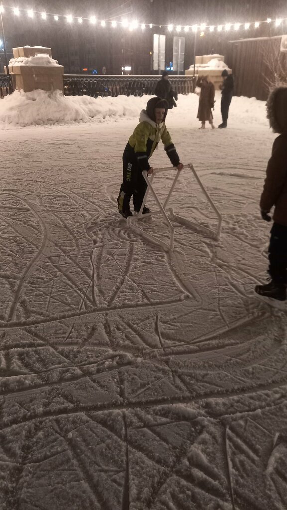 Buz pateni pistleri Ice rink, Kazan, foto