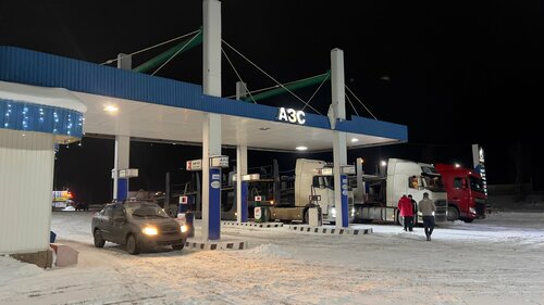 Benzin istasyonu АЗС Benzo market, Çeliabinskaya oblastı, foto