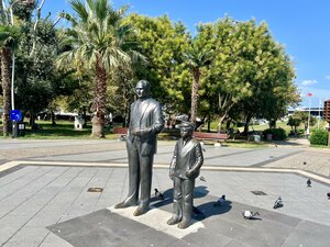 Kuşlu Park Atatürk Anıtı (Yalova, Yalova Merkez, Süleyman Bey Mah.), anıt, heykel  Yalova'dan