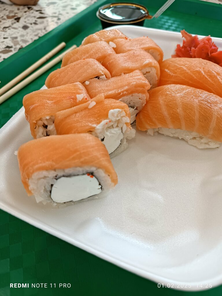 Suşi restoranı Go Sushi, Almatı, foto