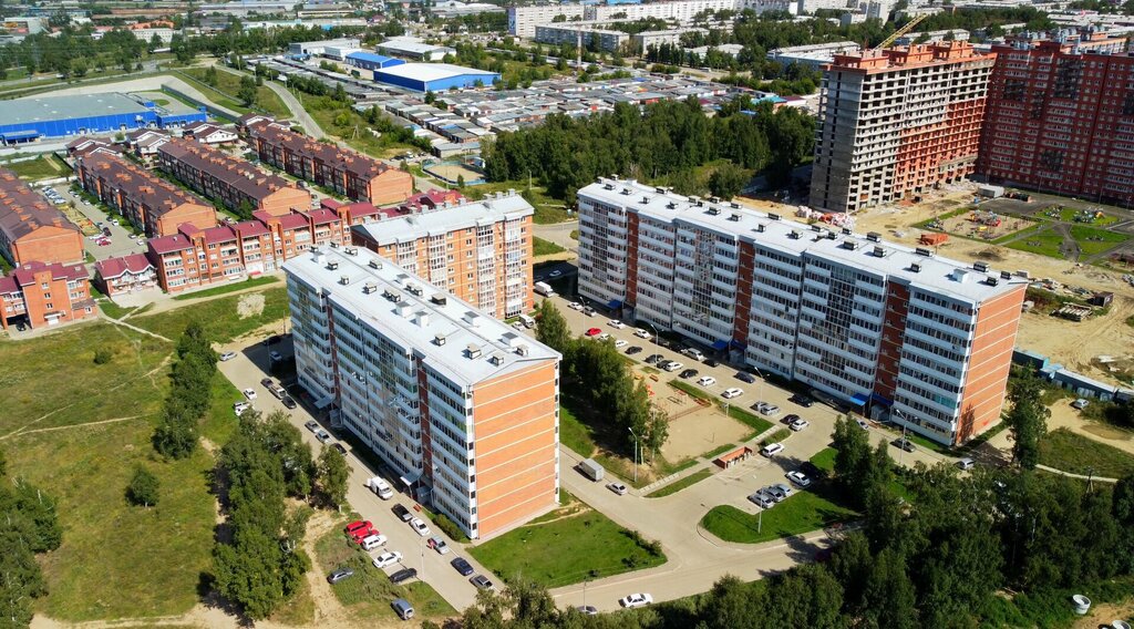 Konut blokları Новое Ново-Ленино, Irkutsk, foto