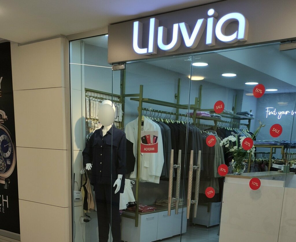 Giyim mağazası Lluvia Boutique, Bakü, foto