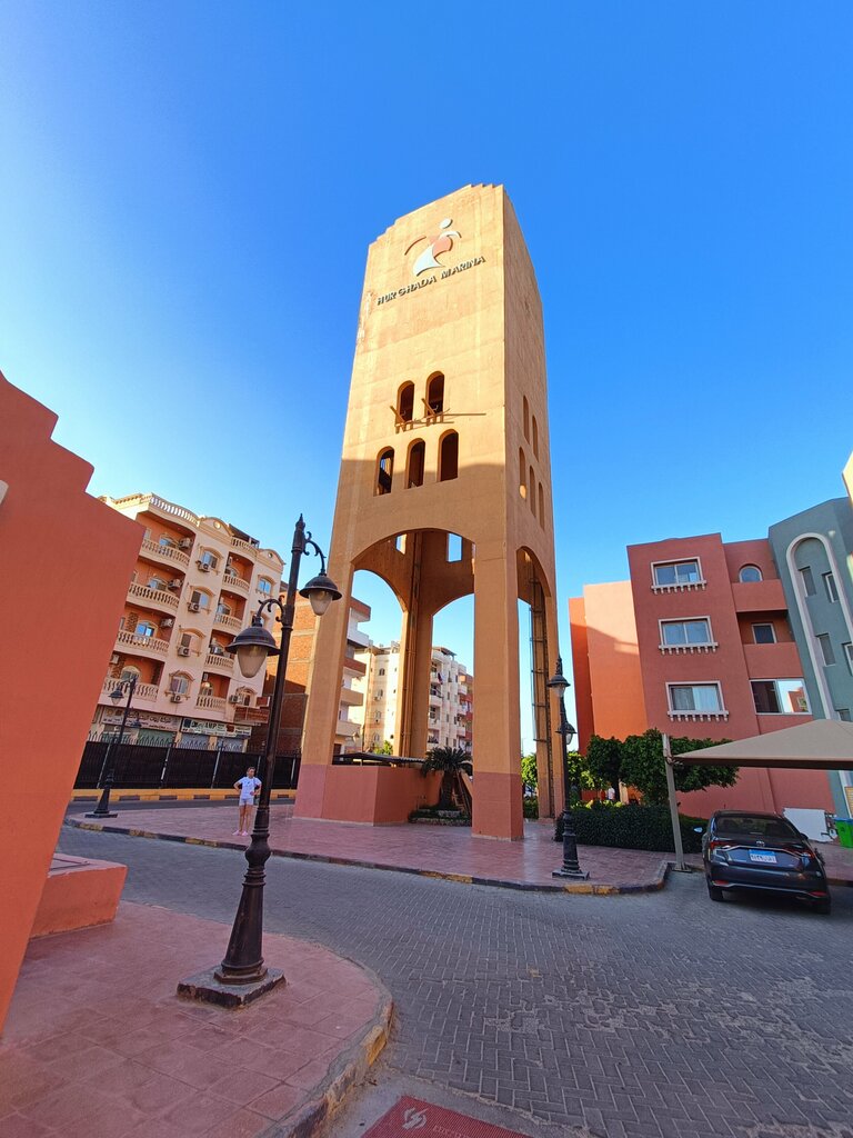Turistik yerler Marina Light Tower, Hurgada, foto