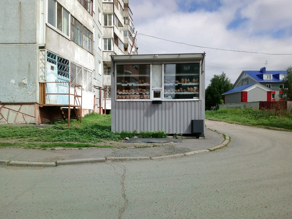 Ekmek fırını Kiosk Khleb, Omsk, foto