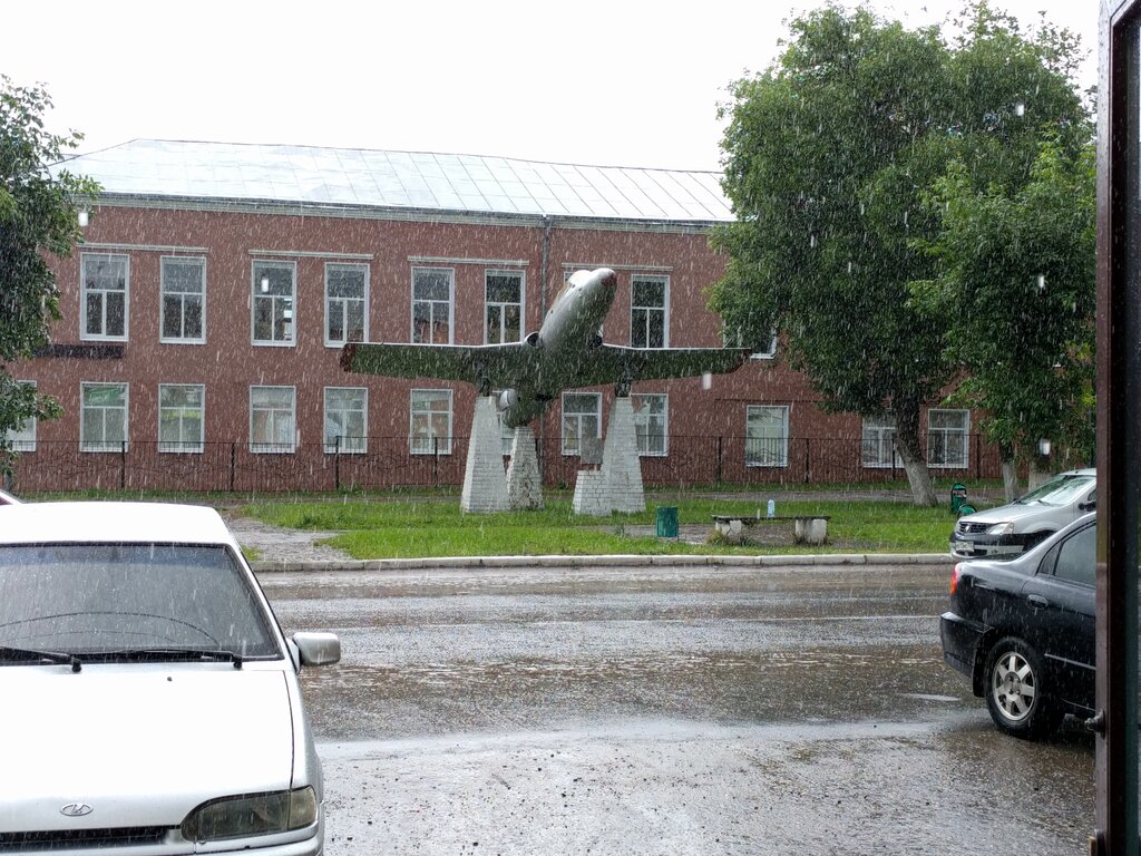 Teknoloji anıtı Учебно-тренировочный самолëт L-29 Delfin, Spas‑Klepiki, foto