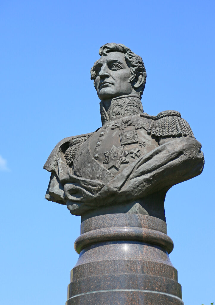 Anıt, heykel М.А. Милорадович, Saint‑Petersburg, foto