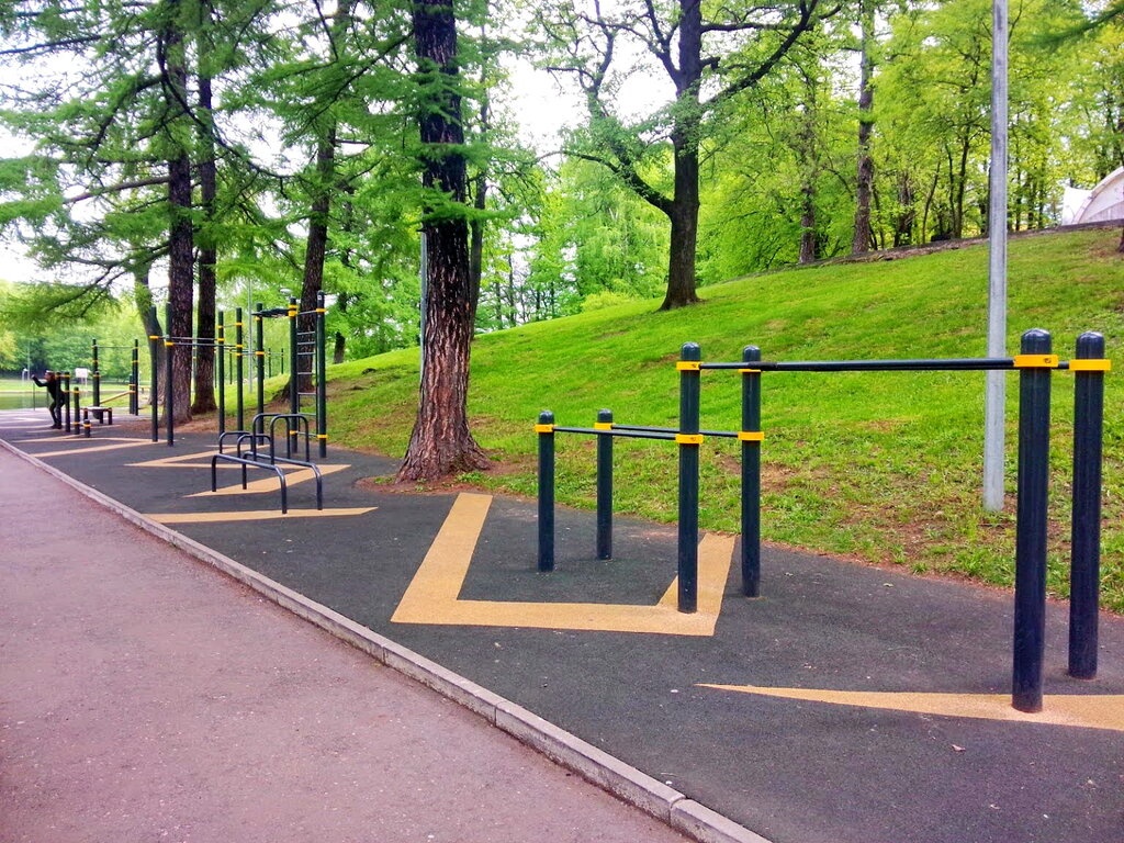 Spor alanı Воркаут-площадка, Moskova, foto