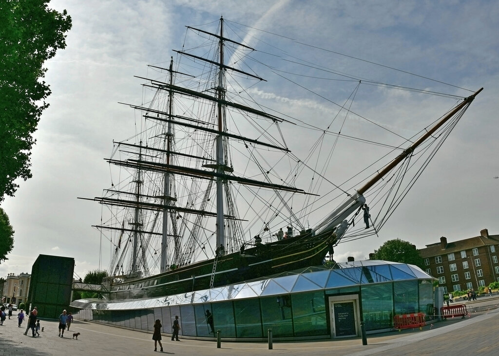 Müzeler ve sanat galerileri Cutty Sark, Londra, foto