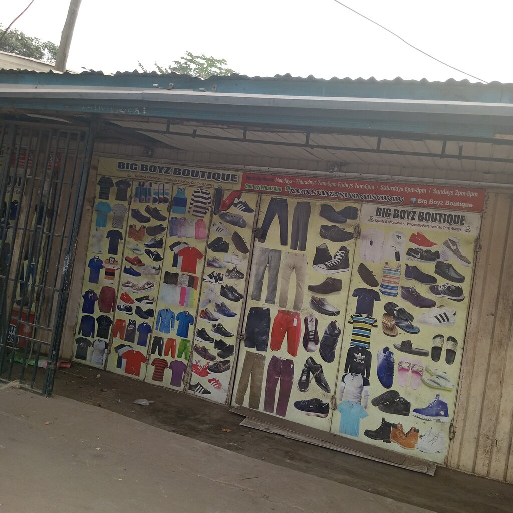 Giyim mağazası Big Boyz Boutique, Dünya, foto