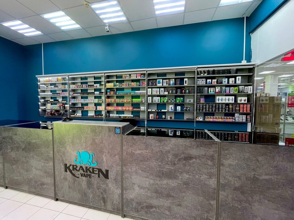 Elektronik sigara satış noktaları KrakenVape, Vologodskaya oblastı, foto