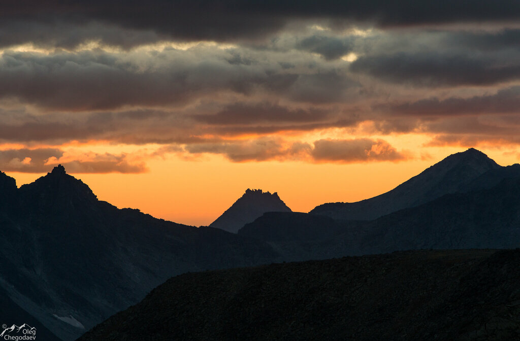 Dağ zirvesi Гора Лже-Манарага, Komi, foto