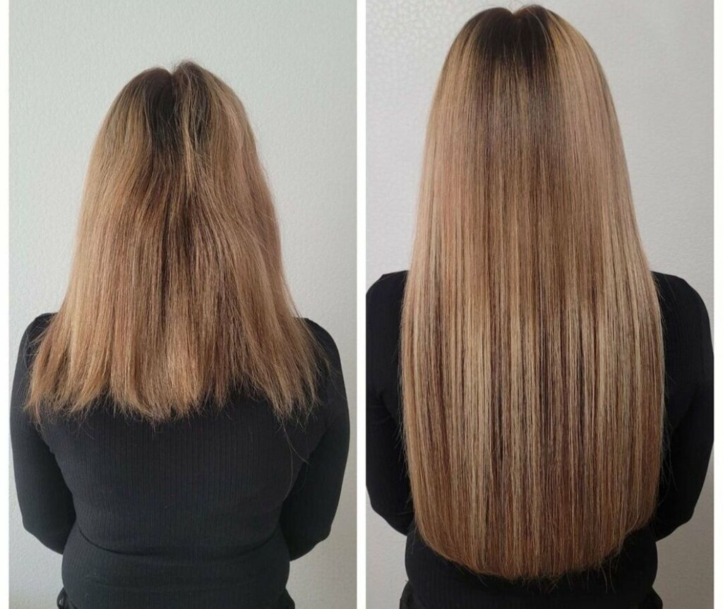 Saç uzatma Наращивание волос, Moskova, foto