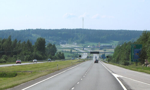 Benzin istasyonu ABC Piihovi, Finlandiya Proper, foto