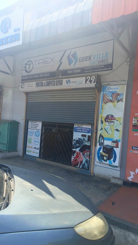 Elektronik eşya mağazaları Geekville electronics Ltd, Lusaka, foto