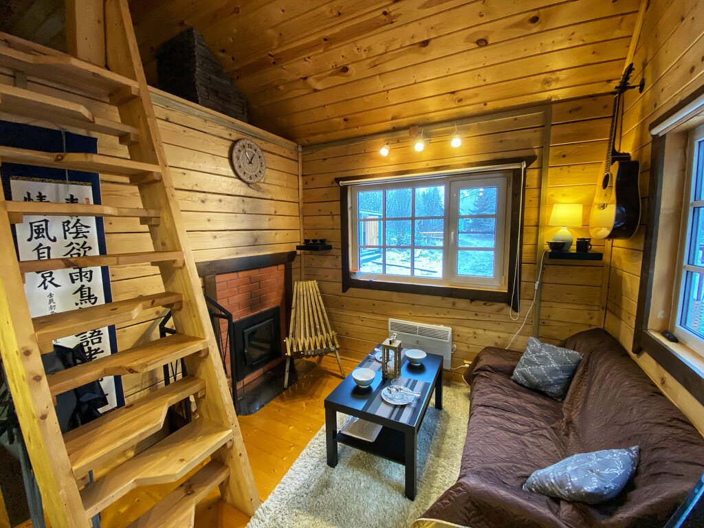 Resort oteller, tesisler Домик-Баня у речки Карелия, Karelya, foto