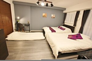 Forest Inn Tenjin Minami (Fukuoka Prefecture, Fukuoka Airport), otel  Fukuoka'dan