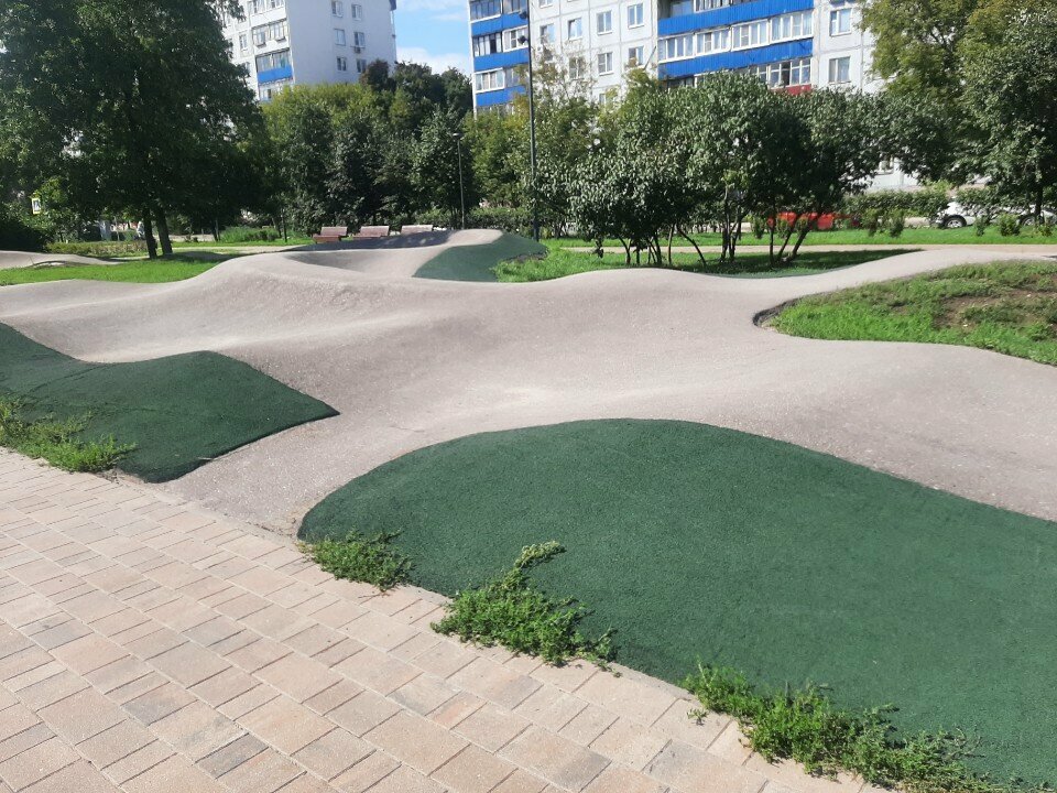 Kaykay parkı Памп-трек, Nijni Novgorod, foto