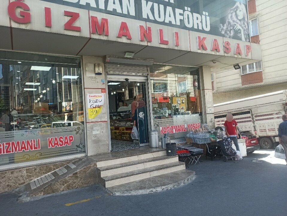 Kasap, şarküteri Kağızmanlı Kasap, İstanbul, foto