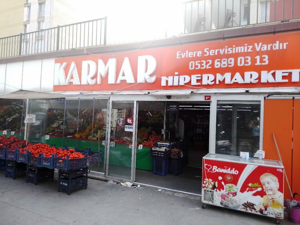 Market Karmar Market, İstanbul, foto