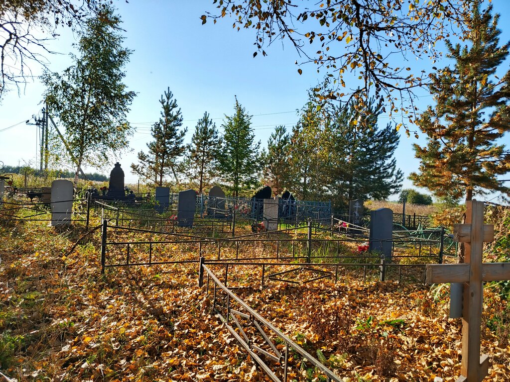 Mezarlıklar Кидекшское кладбище, Vladimirskaya oblastı, foto
