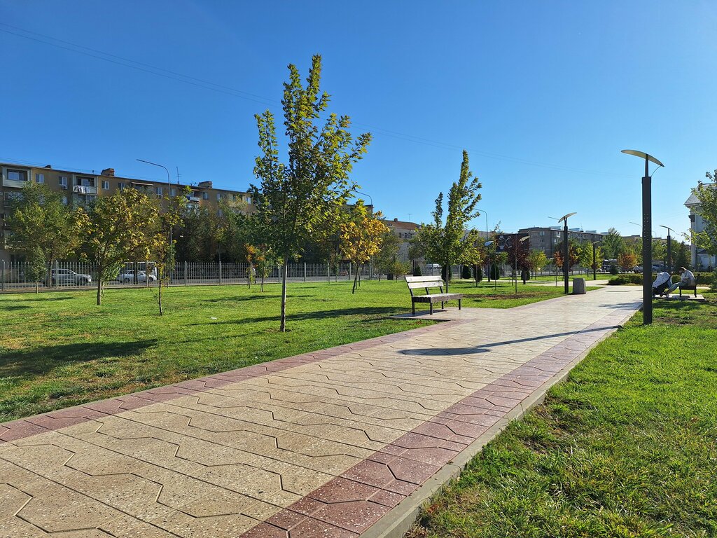 Kültür ve eğlence parkları сквер имени Василия Агапкина, Astrahan, foto