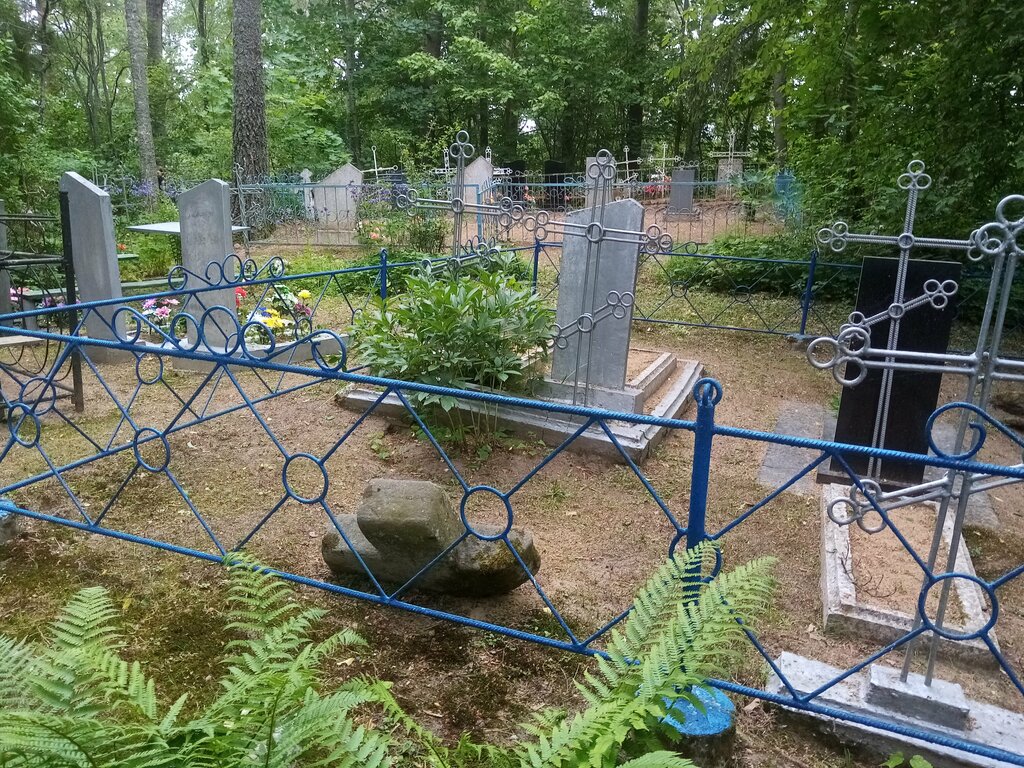Mezarlıklar Старое кладбище, Pskovskaya oblastı, foto
