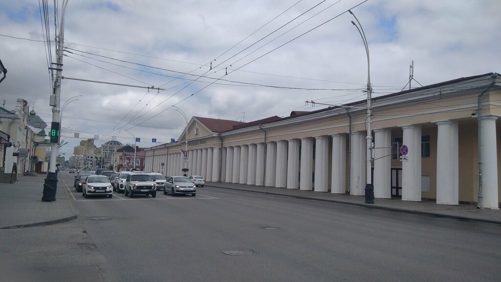 Park, sokak heykeli Гостиный двор, Tambov, foto