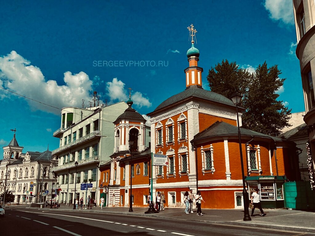 Ortodoks kiliseleri Church of Saint Nicholas the Wonderworker in Klenniki, Moskova, foto
