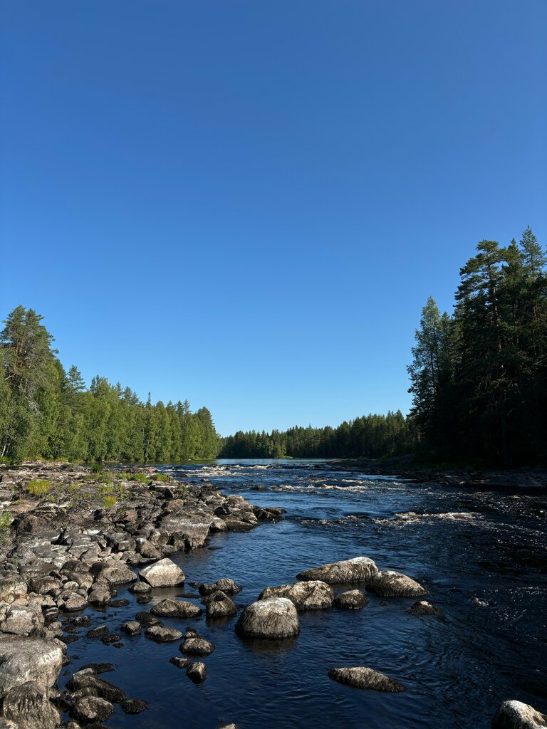 Şelale Порог Малый Кеняйкоски, Karelya, foto
