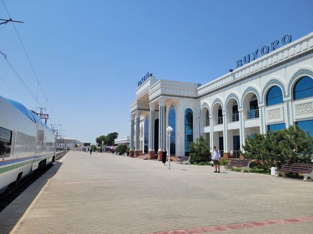 Tren garları Ж/д вокзал Бухара1, , foto