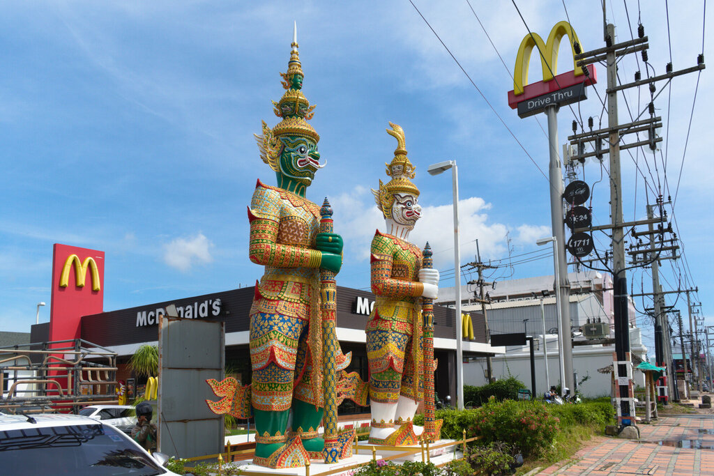 Fast food Макдоналдс, Pattaya, foto