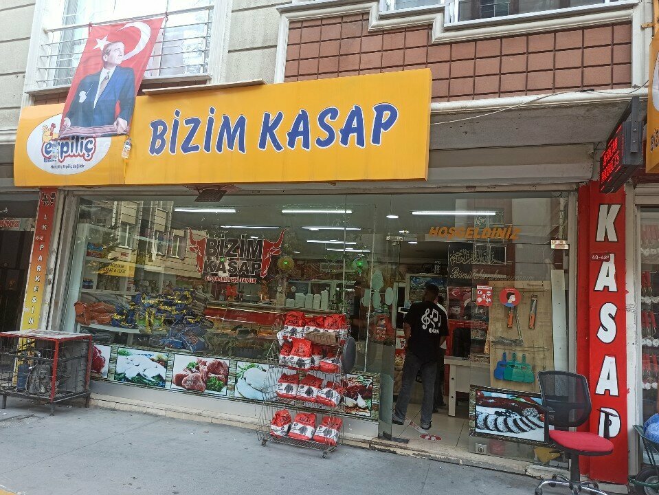 Kasap, şarküteri Bizim Kasap, İstanbul, foto