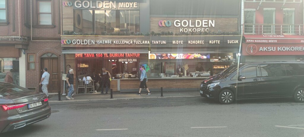 Kafe Golden Kokoreç, İstanbul, foto