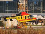 вертолётная площадка ЦГКБ (Ulyanovsk, Verkhnyaya Terrasa Microdistrict), helikopter pisti  Ulyanovsk'tan