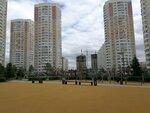 Playground (Moscow, Novomoskovskiy Administrative Okrug, Filimonkovskiy District, Moskovskiy, mikrorayon Pervy Moskovskiy), oyun alanı  Moskovski'den