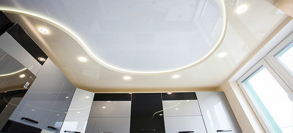 Tavan sistemleri Potolki V Beshenkovishah, Vitebskaya oblastı, foto