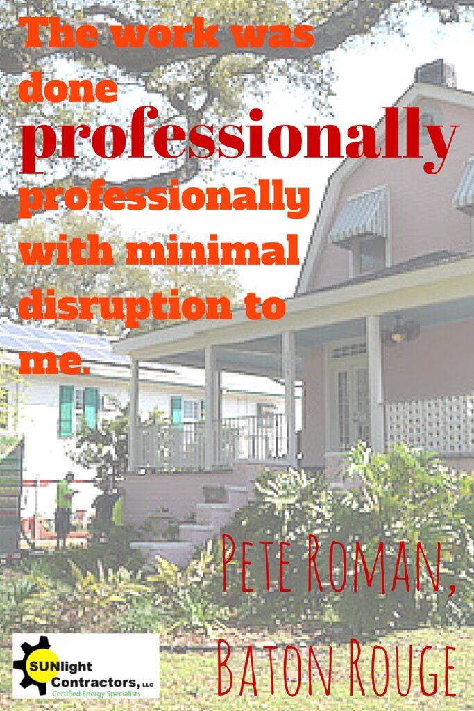 Yalıtım malzemeleri Sunlight Contractors, Kenner, foto