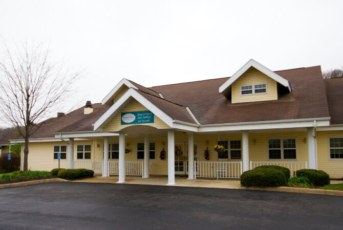 Huzurevi, bakımevi Tipton Place, İndiana Eyaleti, foto