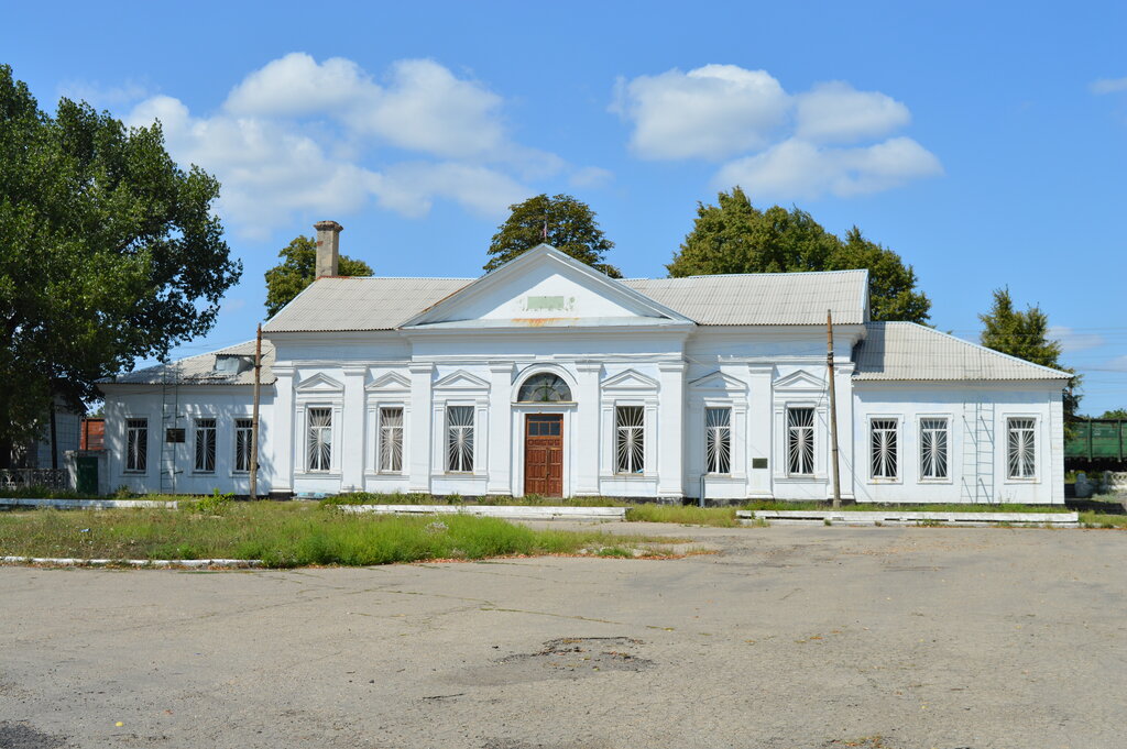 Tren garları Train station, Torez, foto