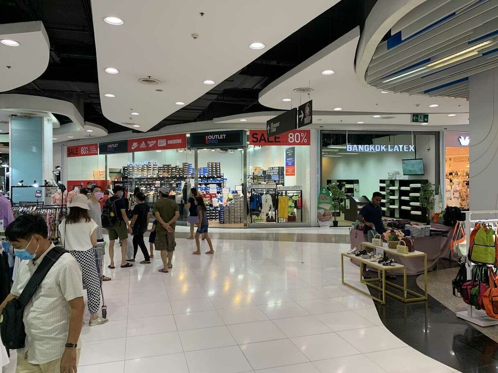 Ev tekstili mağazaları Bangkok Latex, Bangkok, foto