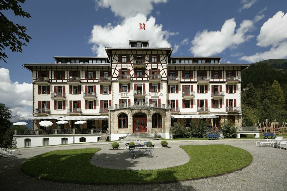Otel Hotel Kurhaus Bergün, Graubunden, foto