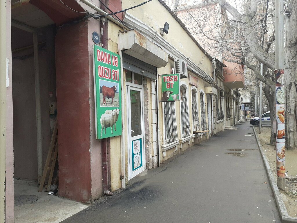 Kasap, şarküteri Dana və Quzu Əti, Bakü, foto