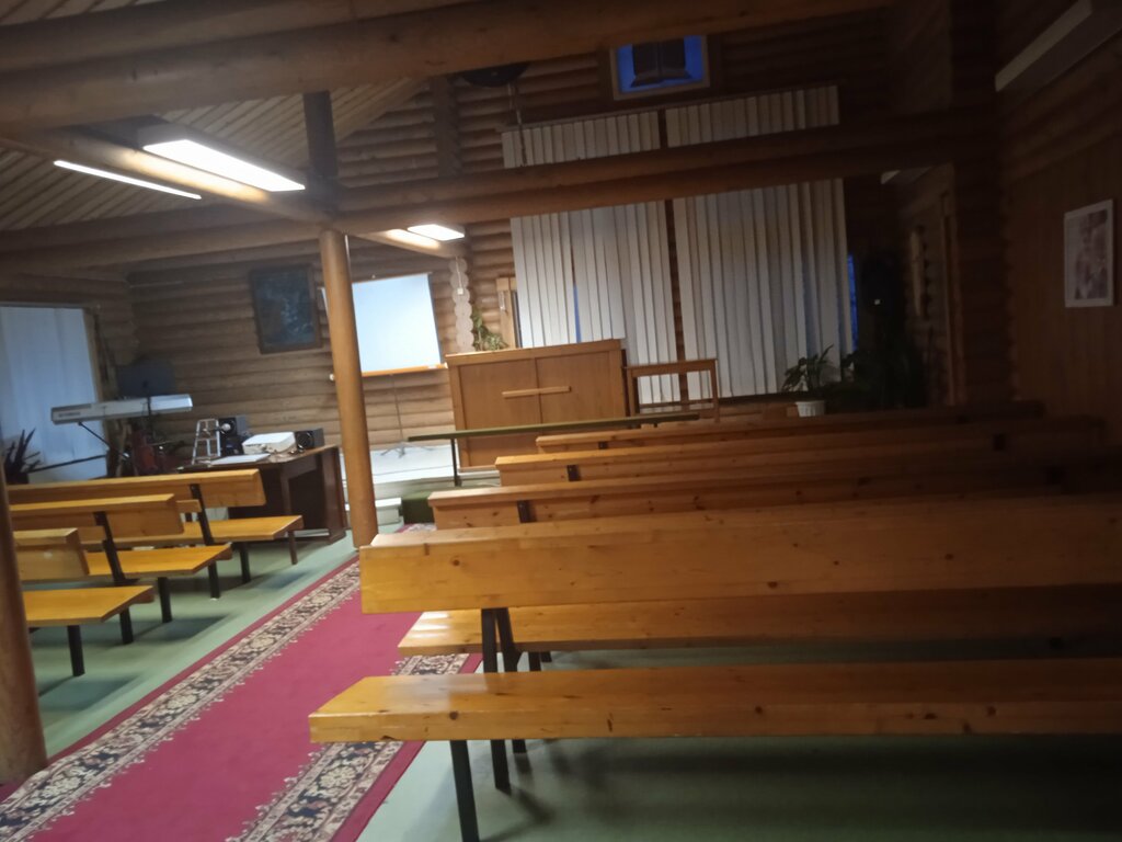 Protestan kilisesi Tserkov Khristian Very Yevangelskoy - Pyatidesyatnikov, Karelya, foto