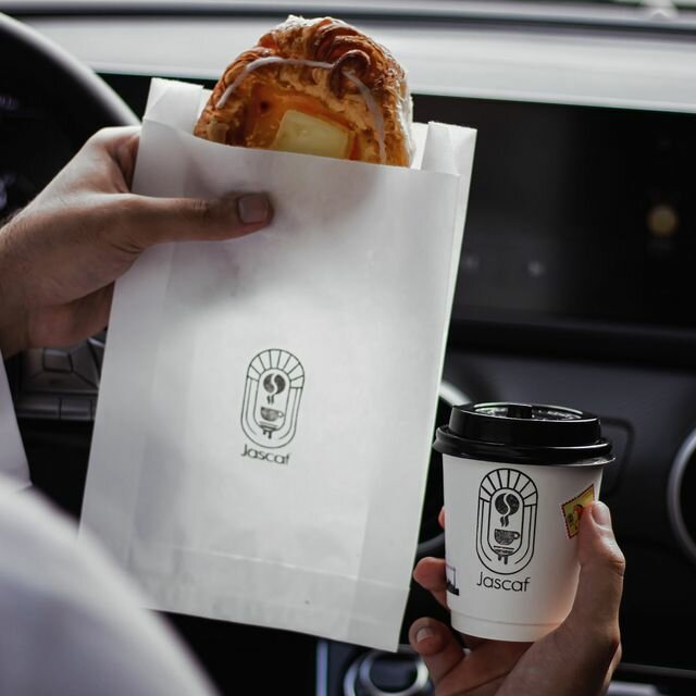 Kahve dükkanları Jascaf Speciality Coffee, Dubai, foto