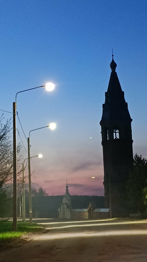 Turistik yerler Колокольня Ильинской церкви, İvanovskaya oblastı, foto