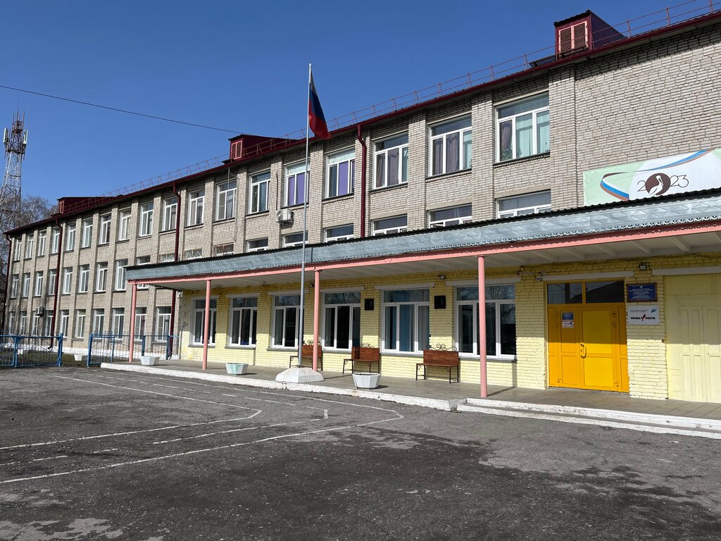 Ortaokul Здвинская средняя общеобразовательная школа № 1, Novosibirskaya oblastı, foto