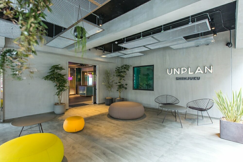 Pansiyonlar, hosteller Unplan Shinjuku, Tokyo, foto