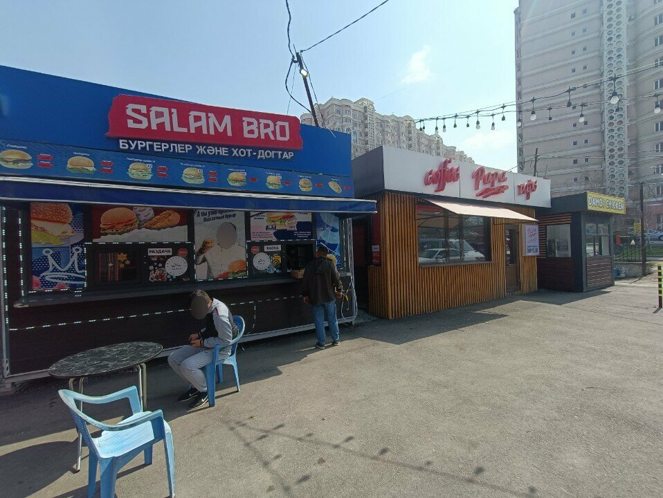 Fast food Salam bro, Almatı, foto