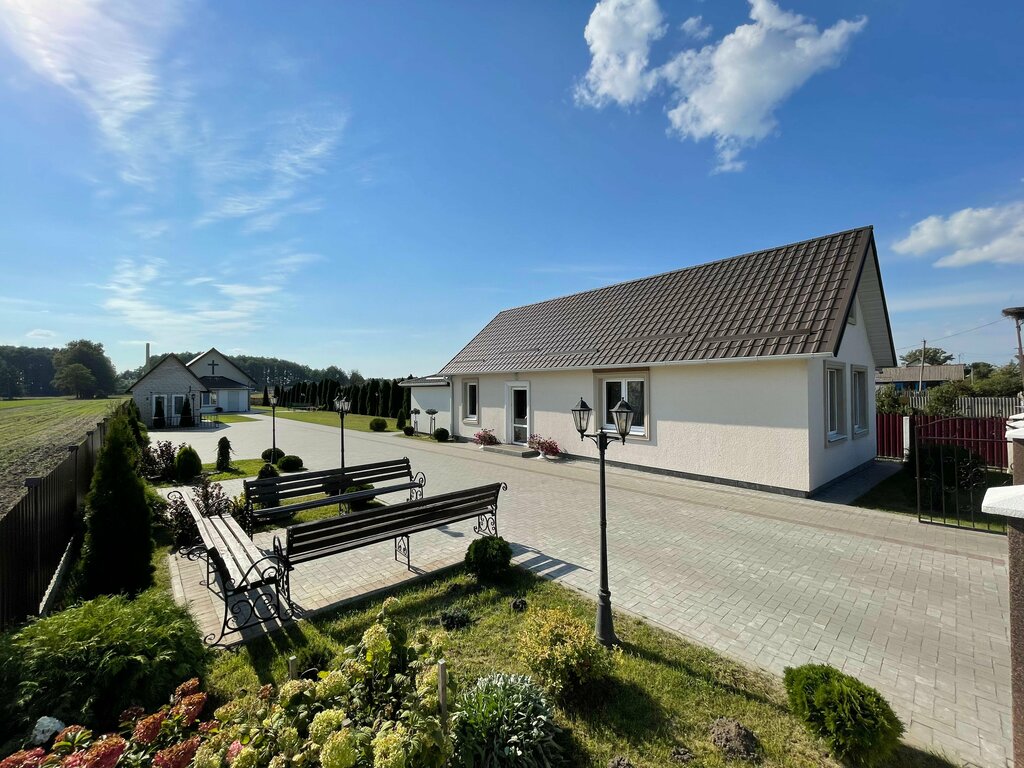 Protestan kilisesi Церковь христиан веры евангельской, Brestskaya oblastı, foto